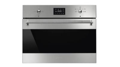Microondas + Grill 60cm Smeg SFU4300MX Acero Inoxidable Querétaro Cancún Cabos Vallarta Monterrey