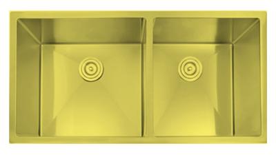 Tarja 2 Tinas Submontar o Empotrar Kele KHD3719A-GD Gold Querétaro Cancún Cabos Tulum Ixtapa León