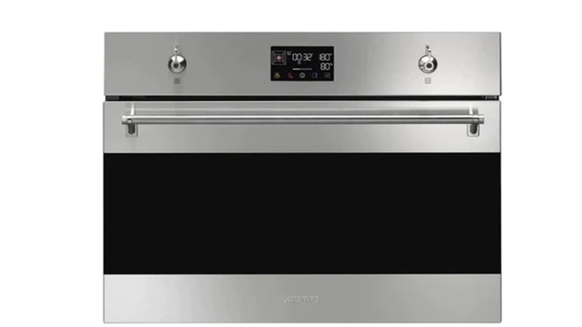 Horno Vapor 45cm Smeg S45VXK Acero Inoxidable Querétaro Cancún Cabos Vallarta Monterrey León Colima