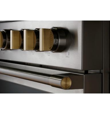 Estufa Profesional All Gas 120cm Monogram ZGP486NDTSS Acero Inoxidable ...