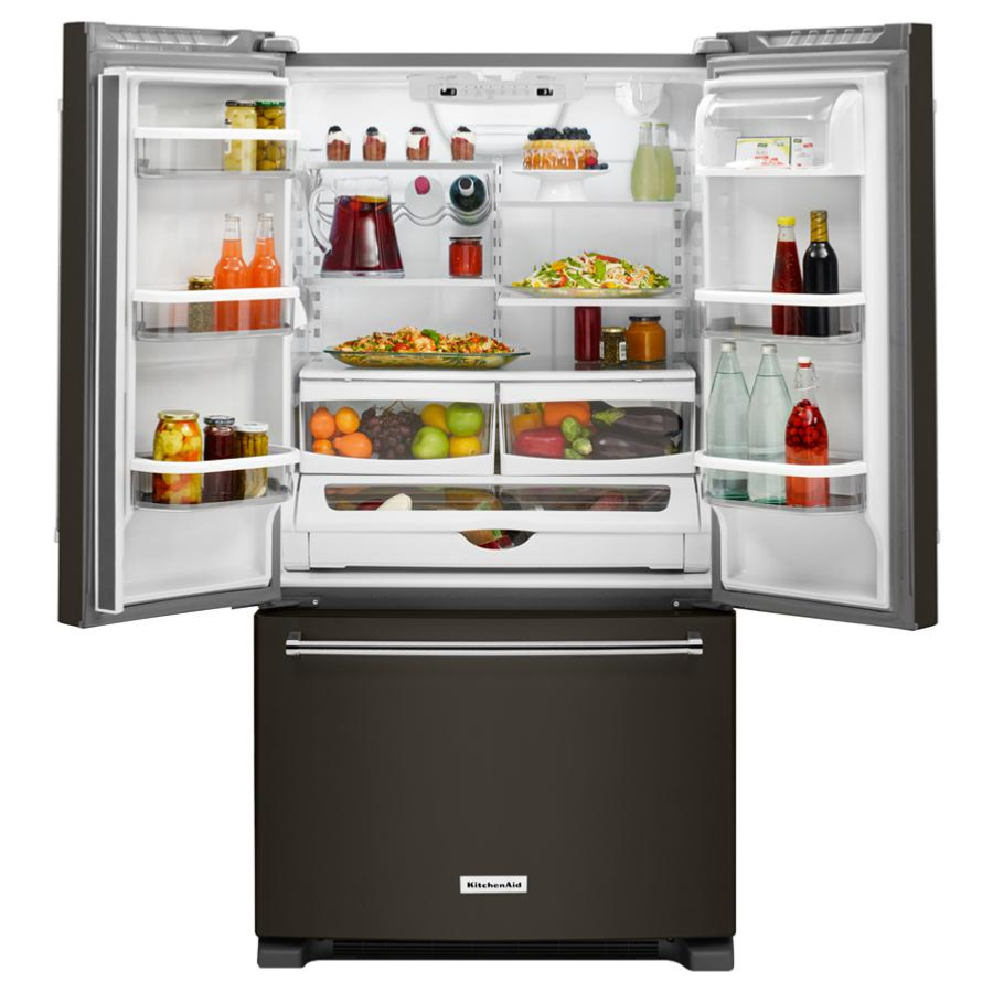 Refrigerador Fridge French door KitchenAid KRFF300EBS Queretaro San ...