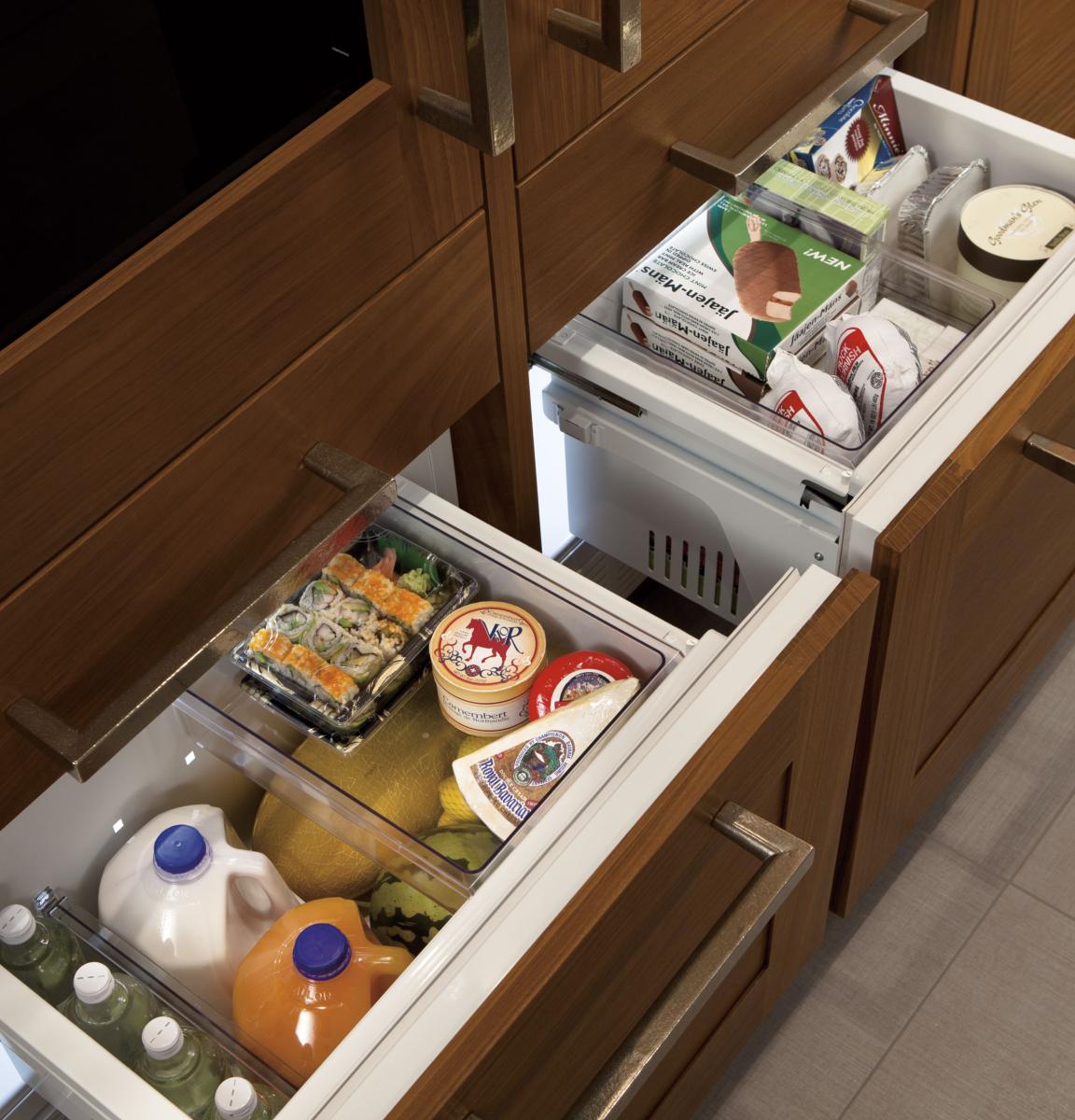 Refrigerador Bottom Freezer Panelable Empotrable (76 cm) Monogram ...