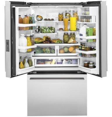 Refrigerador Bottom Freezer French Door de Piso Statement 90 cm ...