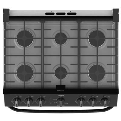 Estufa de piso para Empotrar 76 cm Mabe EMH7602JBS0 Acero Inoxidable ...