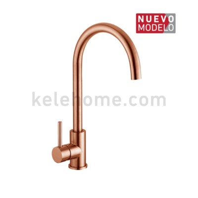 Mezcladora Monomando (48X28cm) Kele KSS1104-RG Rose Gold Querétaro ...