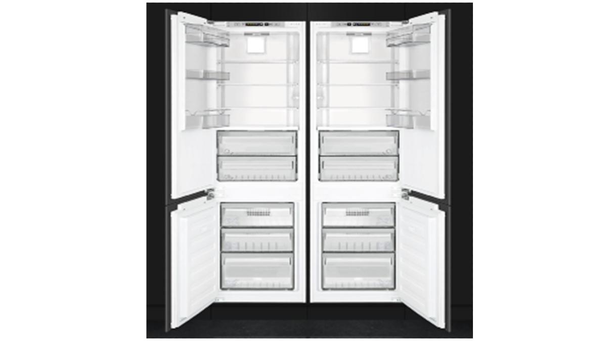 Refrigerador Pareja Panelable 120cm Smeg BD328V2+BD328V2 Querétaro ...